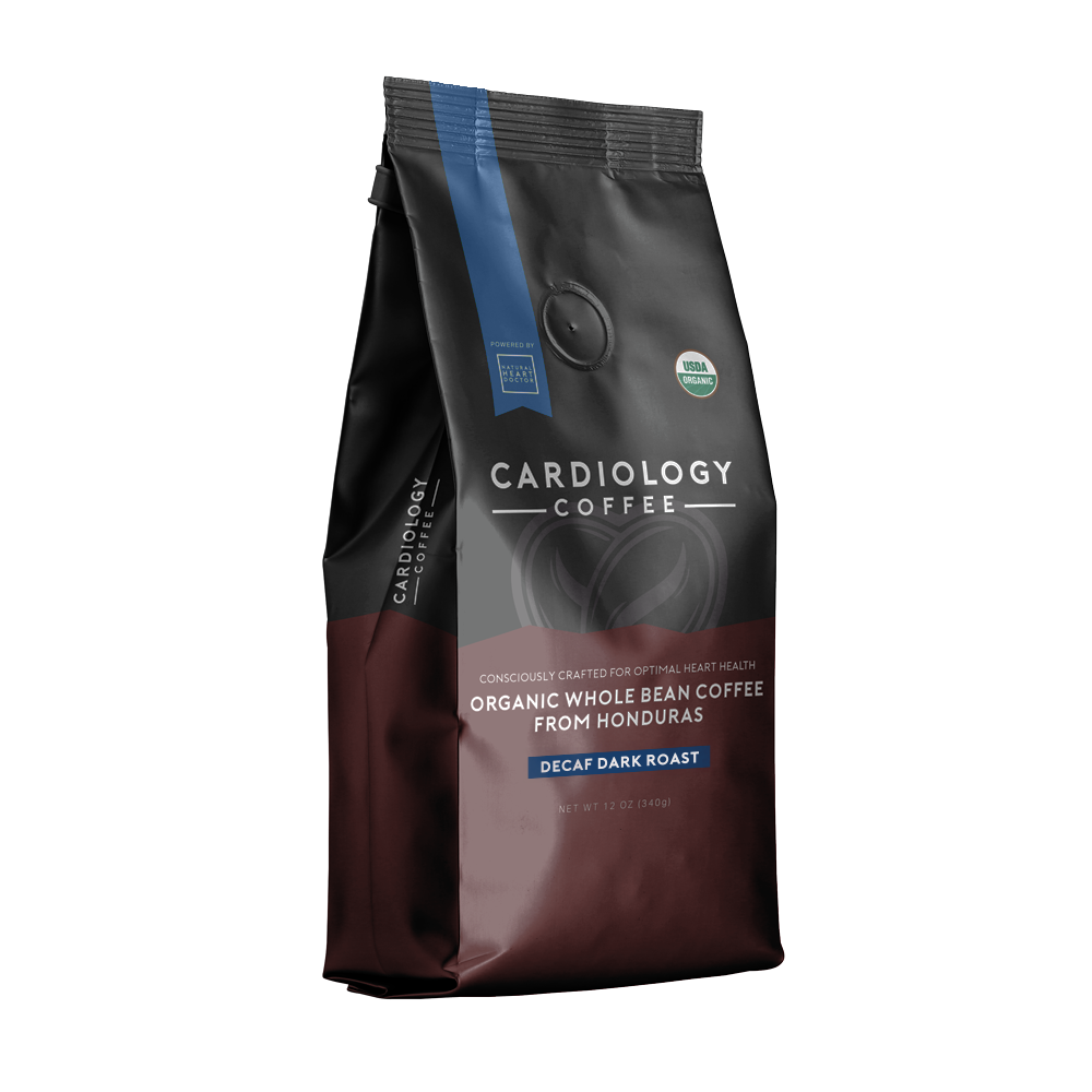 NEW! Decaf Dark Roast Whole Bean Coffee – Cardiology Coffee